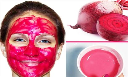BEETROOT FACE PACK FOR SOFT AND GLITTERY SKIN