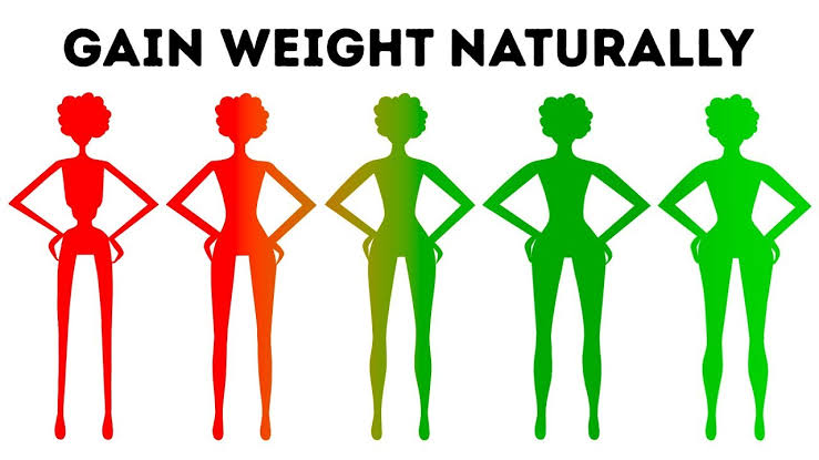 NATURAL MEASURES TO GAIN WEIGHT IN A HEALTHY WAY