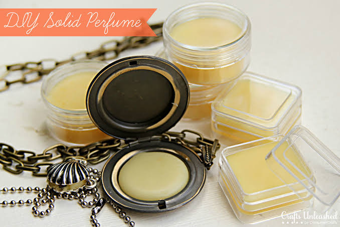 HOMEMADE SOLID PERFUME RECIPE FOR PERFECT AROMA