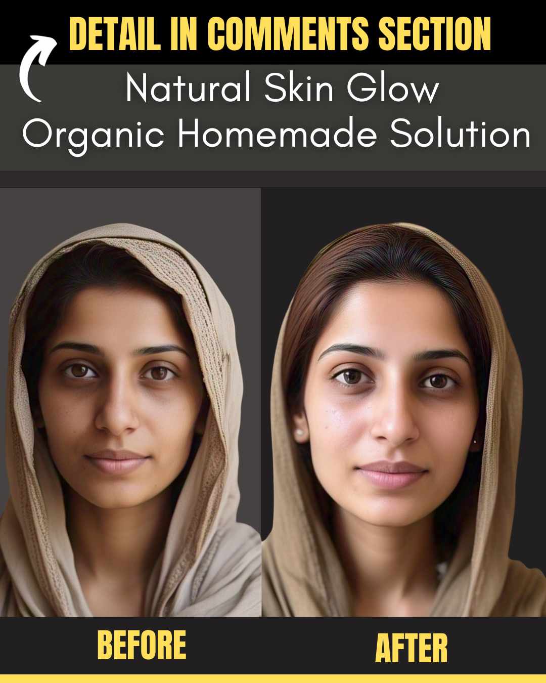 Natural Skin Glow Organic Homemade Solutions - V Beautify