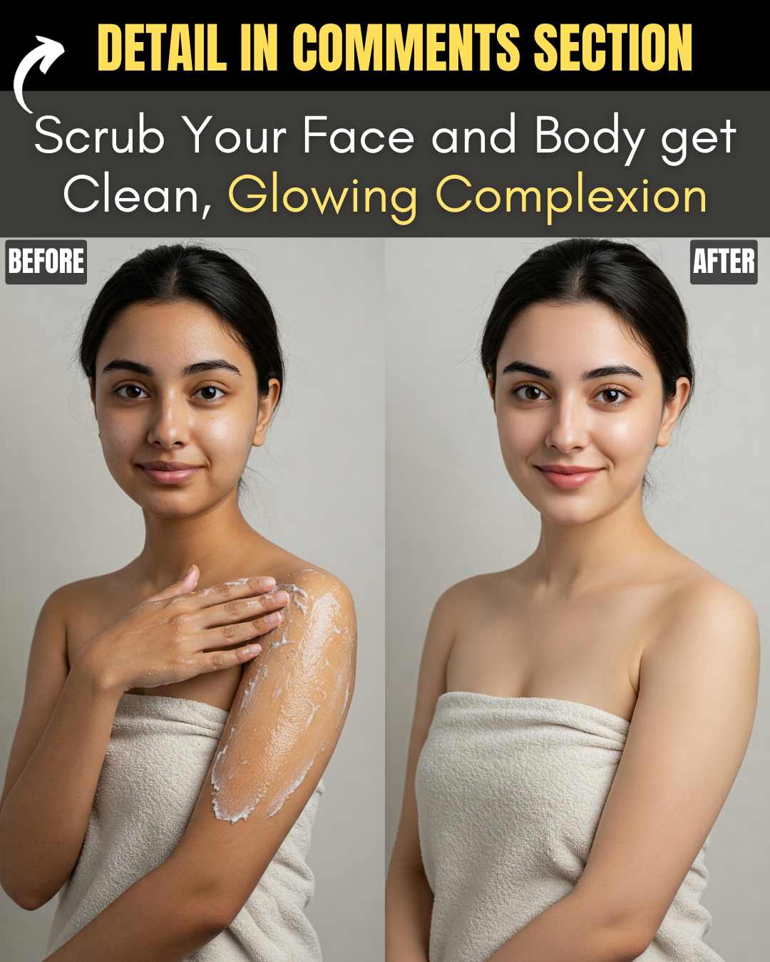 Instant Home Remedies to Scrub Your Face and Body for a Clean, Glowing ...