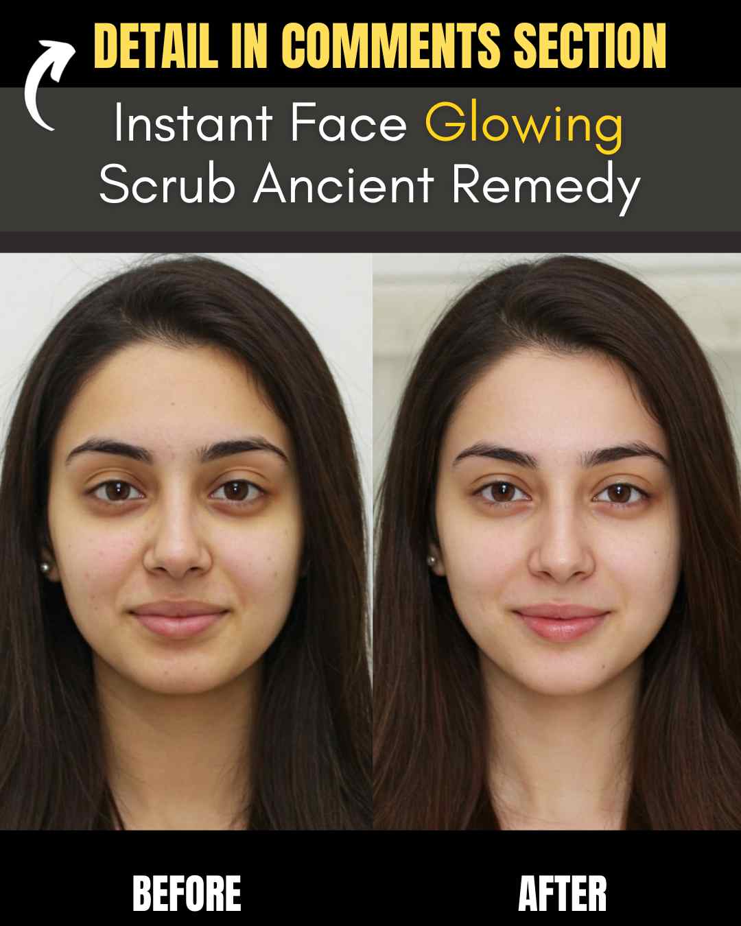 Instant Face Glowing Scrub Ancient Remedy - V Beautify